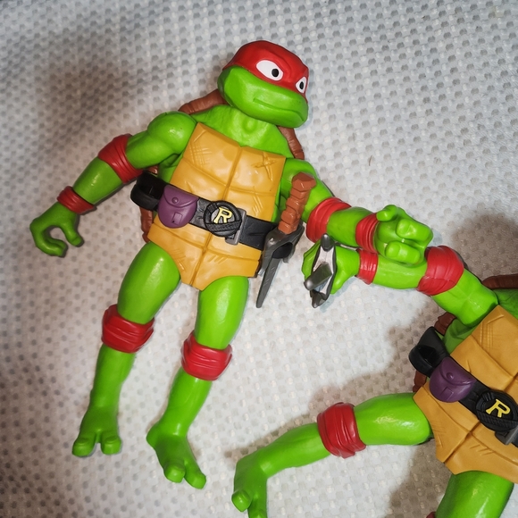 Nickelodeon | Toys | Ninja Turtles Euc 4 Piece Set Giant Ninja Turtle ...